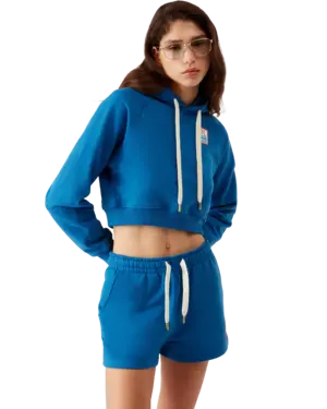 Casablanca Cropped Hooded Sweatshirt
