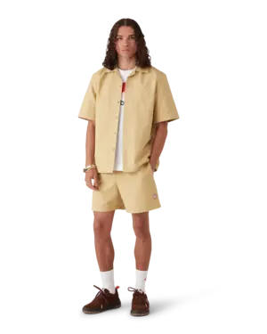 Casablanca Cotton Monogram Jacquard Short Sleeve Shirt