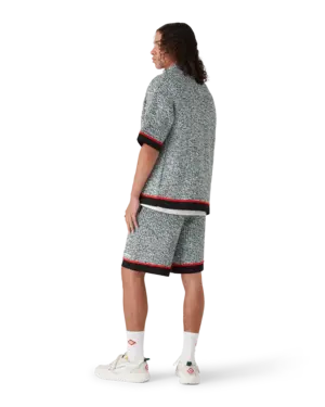 Casablanca Cotton Mouliné Shorts - Multicolor