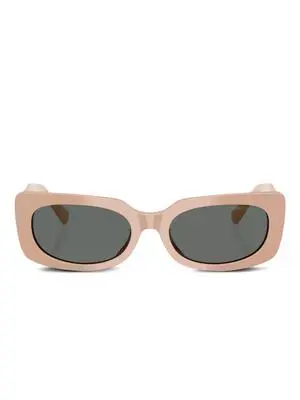 JIMMY CHOO Rectangle Frame Sunglasses - Pink