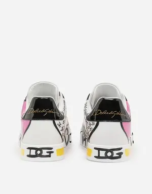 Dolce & Gabbana Limited Edition Portofino Sneakers - White