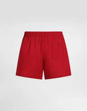 Dolce & Gabbana Cotton Poplin Boxers - Red