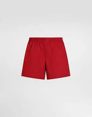 Dolce & Gabbana Cotton Poplin Boxers - Red