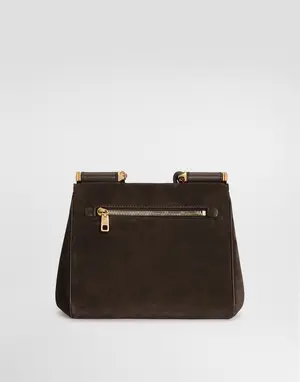 Dolce & Gabbana Small My Sicily Handbag In Split Calfskin - Multicolor