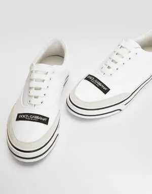 Dolce & Gabbana Dg Sailing Canvas Sneakers - Cream