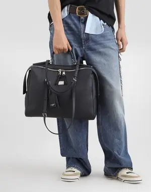 Dolce & Gabbana Vittoria Calfskin Handbag - Blue