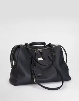 Dolce & Gabbana Vittoria Calfskin Handbag - Blue
