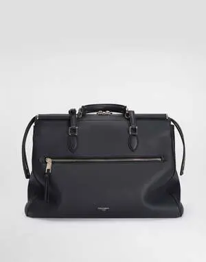 Dolce & Gabbana Vittoria Calfskin Handbag - Blue