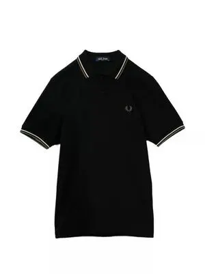 Fred Perry Twin Tipped Polo Shirt - Black