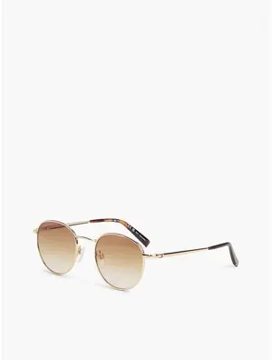 Tommy Hilfiger Pantos Frame Metal Sunglasses - Yellow