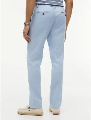 Tommy Hilfiger Linen-blend Straight Chino