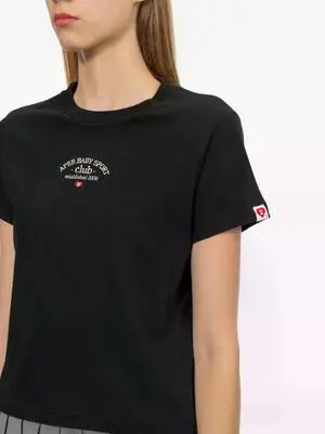 AAPE BY *A BATHING APE Logo Embroidered T-shirt
