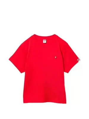 AAPE BY *A BATHING APE Apee™ A Bathing Ape® Logo Patched T-shirt - Red