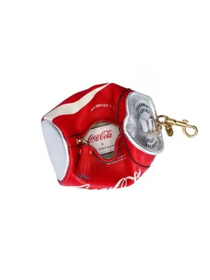 ANYA HINDMARCH Charm Coin Purse "coca Cola - Red