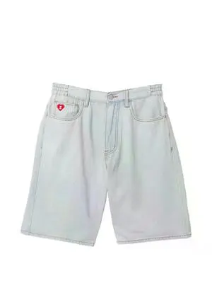 AAPE BY *A BATHING APE Apee™ A Bathing Ape® Logo-patch Denim Shorts
