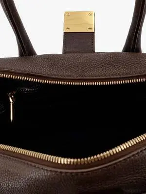 GOLDEN GOOSE Vita Vintage Leather Bag - Brown