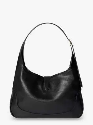 Gucci Jackie 1961 Hammered Leather Shoulder Bag - Black