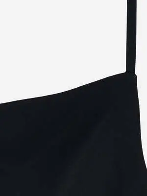 Givenchy Sleeveless Square Neck Mini Dress - Black