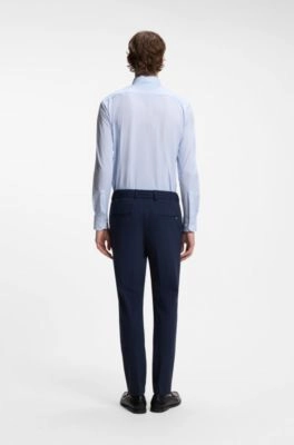 BOSS Slim-fit Business Shirt In Stretch Jersey