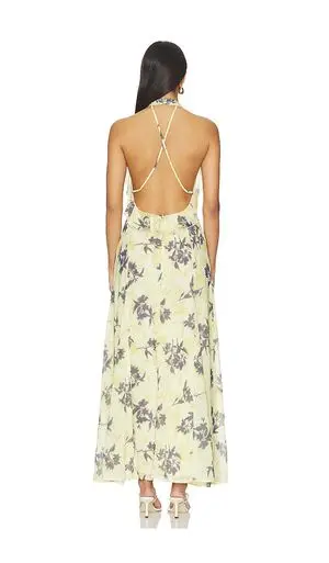4TH & RECKLESS Portia Open Back Maxi Dress