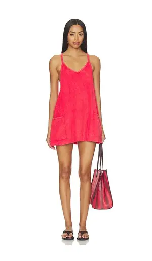 Neon Coral Workout Dresses