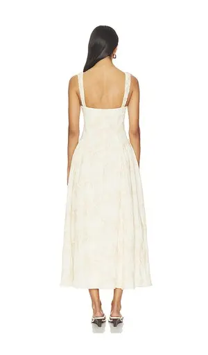 Line & Dot Lilianna Dress In Neutral