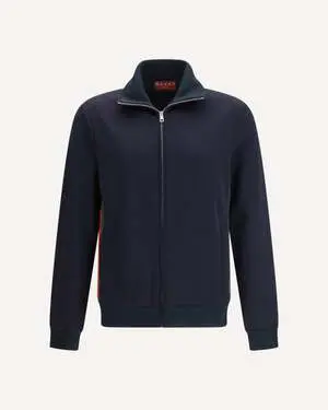 Gucci Technical Jersey Zip-up Jacket - Blue