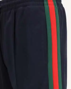 Gucci Sporty Pants In Technical Jersey Ale