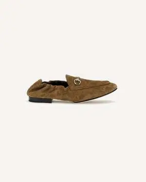Gucci Gg Suede Loafers