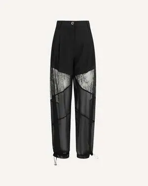 Pinko Nacy Pants With Lace Inserts