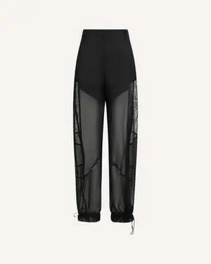 Pinko Nacy Pants With Lace Inserts