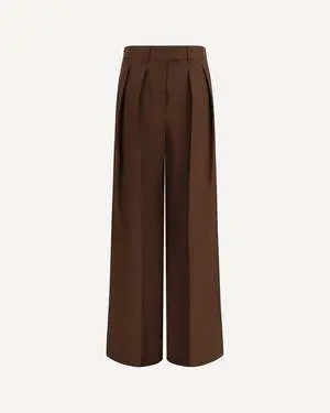 Brunello Cucinelli Wide-leg Linen Trousers