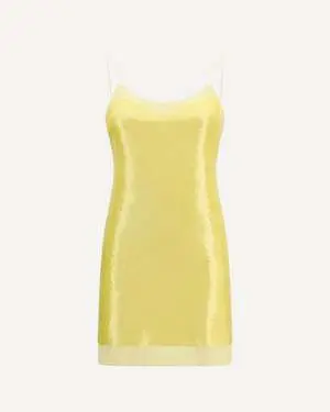 Gucci Sequined Mini Dress - Yellow