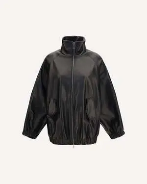 Brunello Cucinelli Leather Jacket - Black