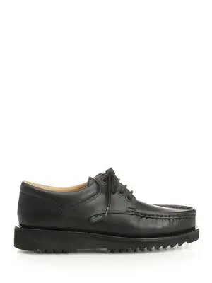 Paraboot Paraboot Thiers Black Leather Lace-Up Shoes Black