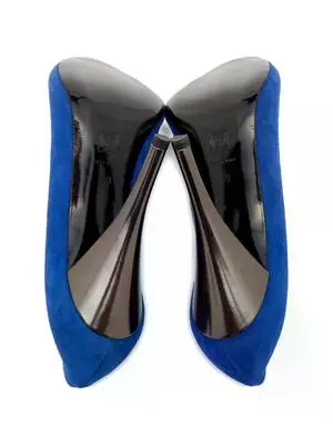 Pierre Hardy Suede Open-toe Stiletto Pumps