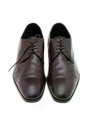 Prada Brogue Lace-up Loafers