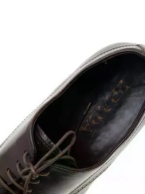 Prada Brogue Lace-up Loafers
