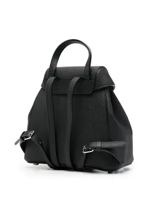 VALEXTRA Iside Mini Leather Backpack