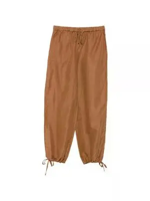 120% Lino Slit Pants For Women