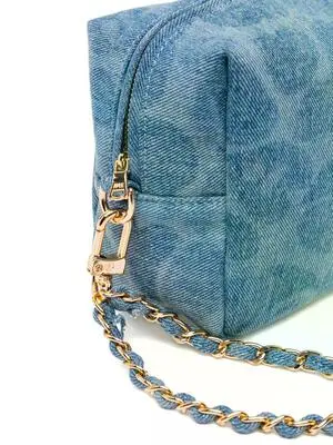 AAPE BY *A BATHING APE Apee™ A Bathing Ape® Denim Chain Makeup Bag
