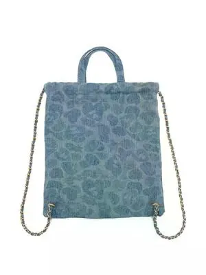 AAPE BY *A BATHING APE Chain Logo Print Tote Bag