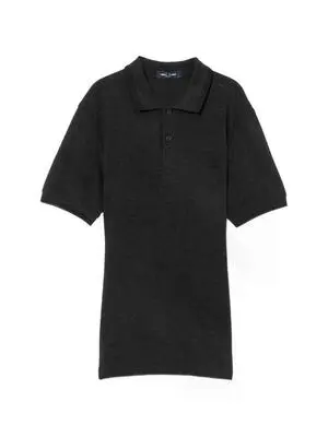 Fred Perry Logo-embroidered Polo Shirt - Grey