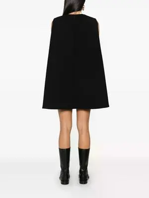 Gucci Wool Crepe Mini Dress