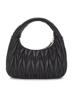 Miu Miu Wander Hobo Bag - Nero