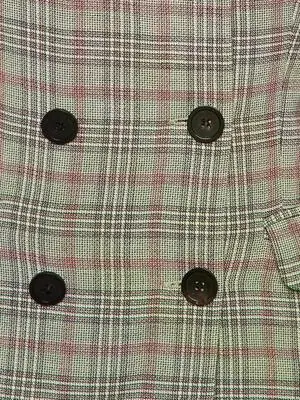 ISABEL MARANT VINTAGE Double-breasted Checked Blazer
