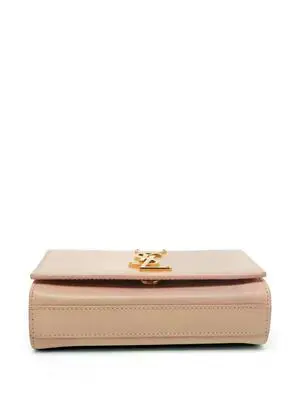 Saint Laurent Small Leather Shoulder Bag - Neutrals