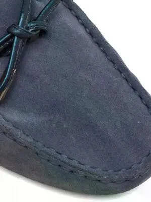 TOD'S Gommino Bow Loafers - Blue
