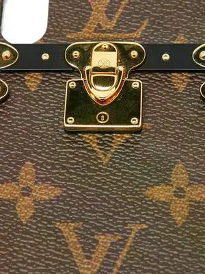 LOUIS VUITTON Monogram Canvas Eye Trunk Iphone X Case