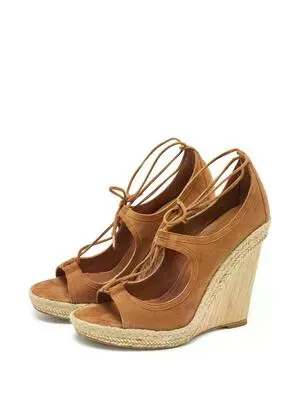 Aquazzura Open Toe Espadrilles